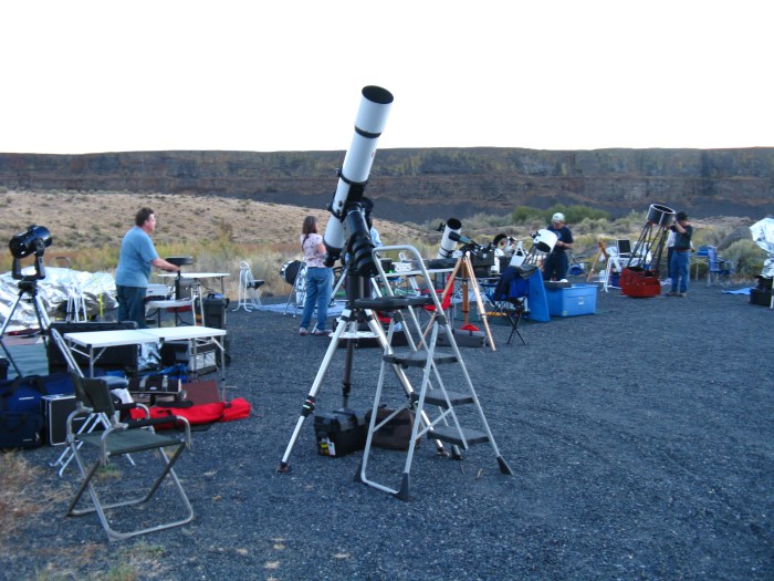 Camp Delany Star Party Gallery | Olympic Astronomical Society